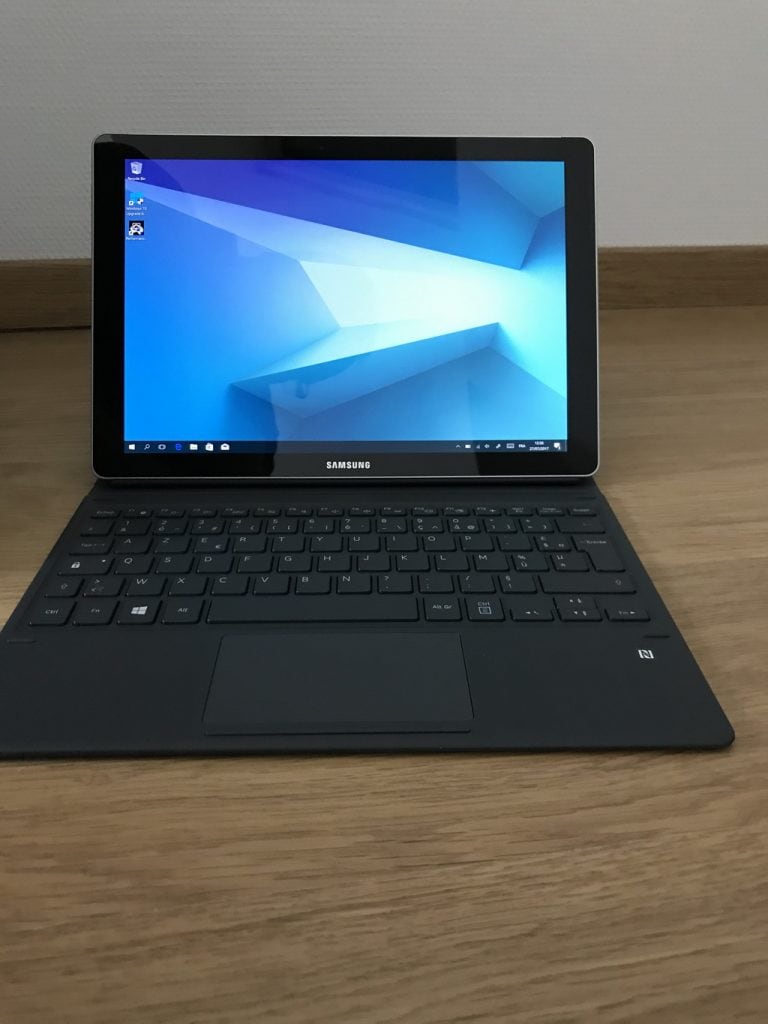 Test du Samsung Galaxy book 12 pouces - Paradoxe Temporel